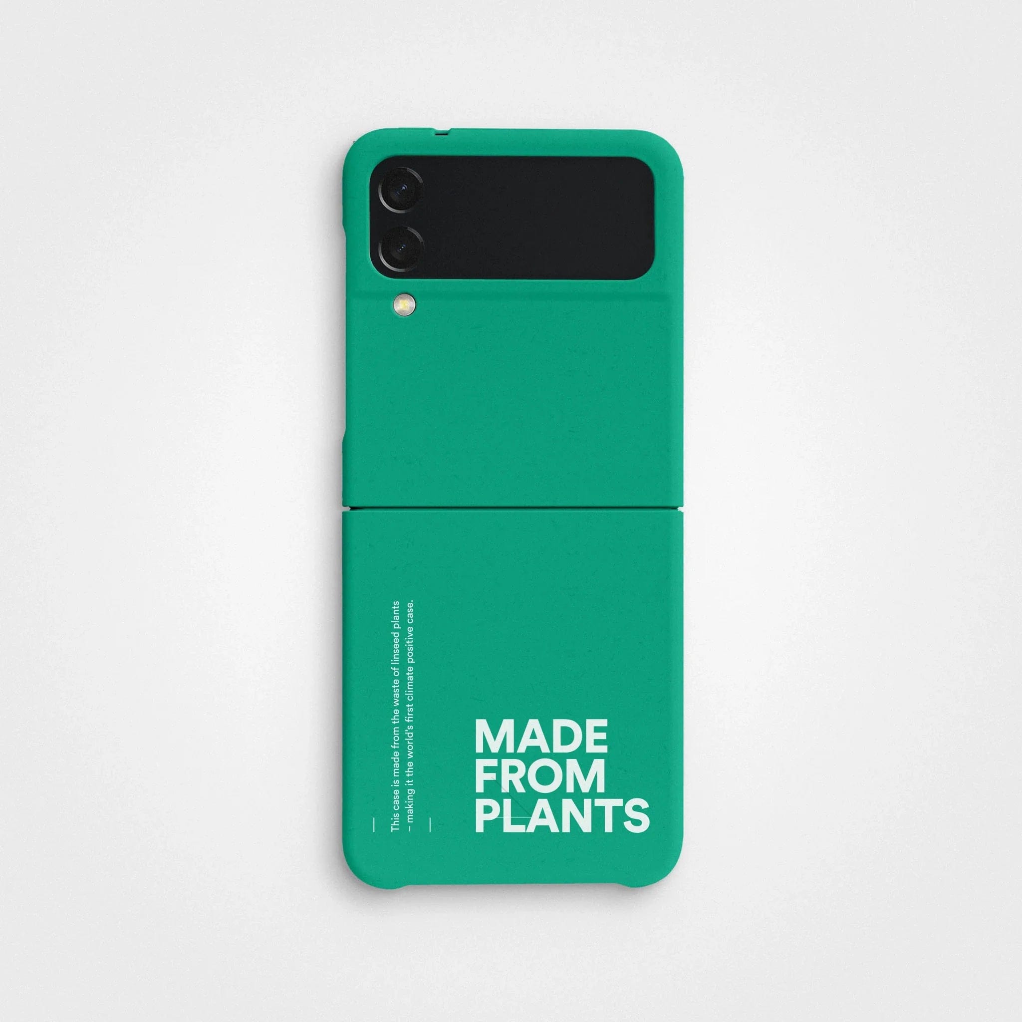 Samsung Phone Case Mint Green Made with Plants | agood company